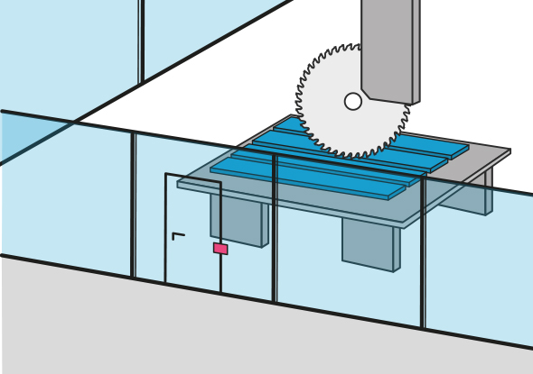 Application example - Speed monitoring unsafe machine | fortop UK