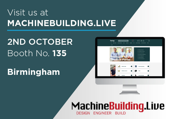 Visit us at Machine Building Live