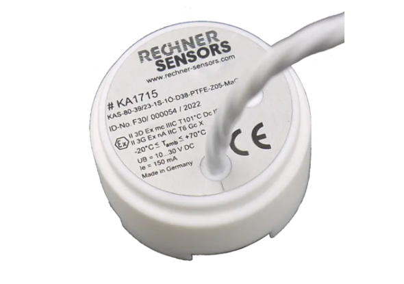 The Rechner KA1715 LEAK sensor leaves no drop unnoticed.